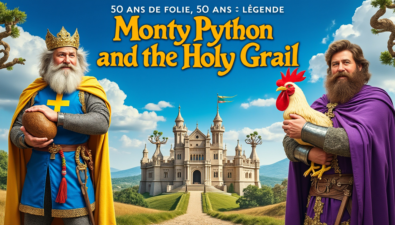 Cinquantenaire Déjanté : 'Monty Python Et Le Saint Graal' Revient Au ...